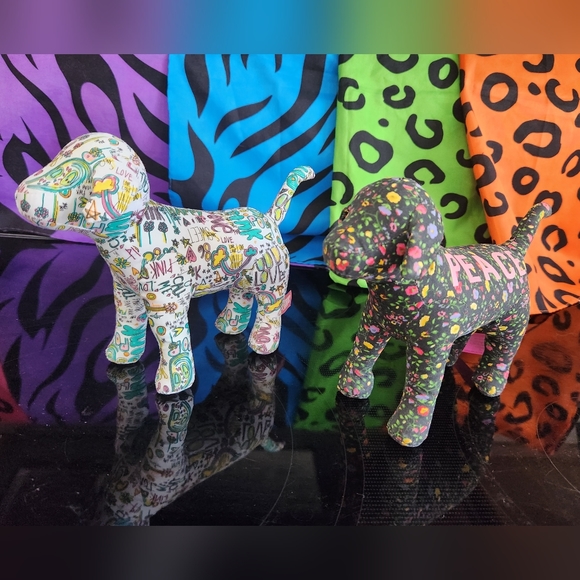 PINK Victoria's Secret | Toys | Victorias Secret Dogs Set Of 2 With ...